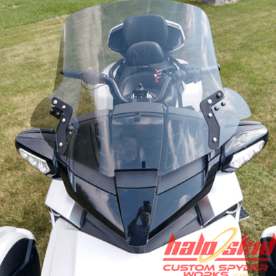 F3 T Windshield by F4 Customs | Custom Spyder Works